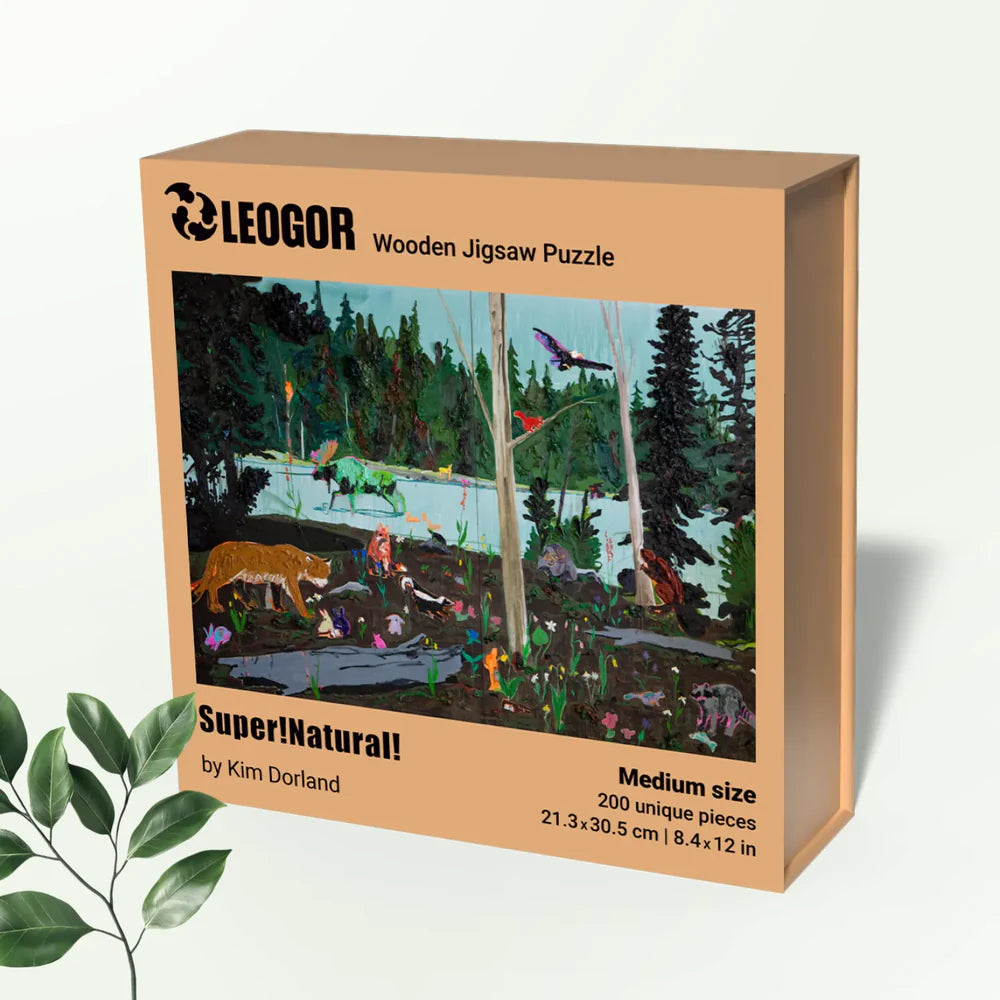 Super! Natural! by Kim Dorland | Art Wood Puzzle – TYPE Books