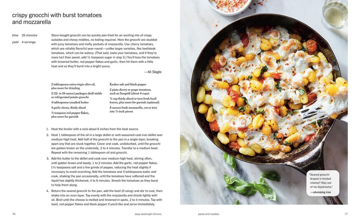 Easy Weeknight Dinners – TYPE Books